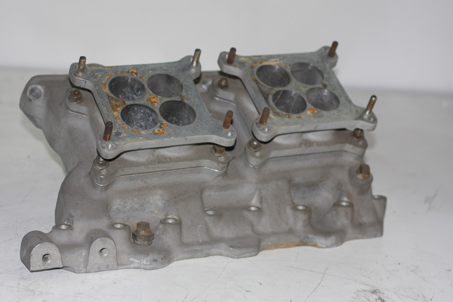 VINTAGE 354-392 EARLY CHRYSLER HEMI SAY WEIAND DUAL QUAD INTAKE ...